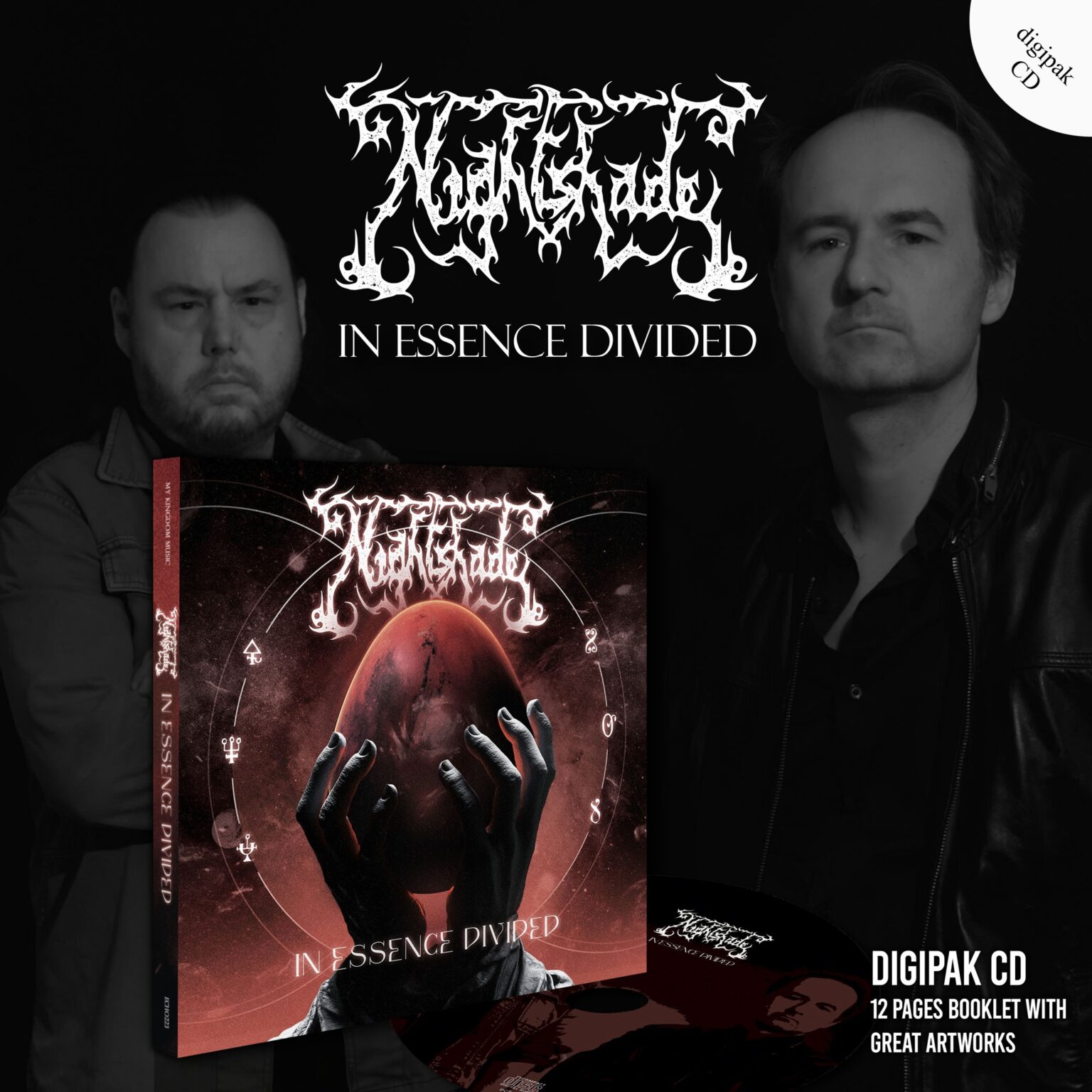 NIGHTSHADE announces new album "In Essence Divided" - Nightshade